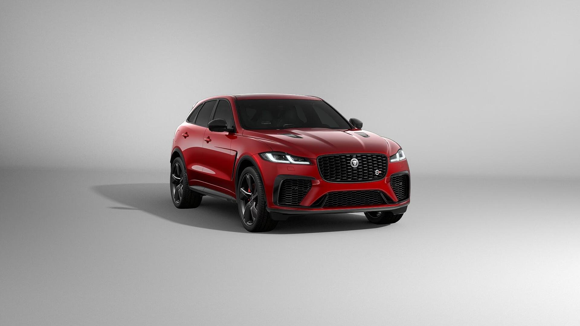 2023 нови автомобили Jaguar F-Pace Firenze Red P550 SVR