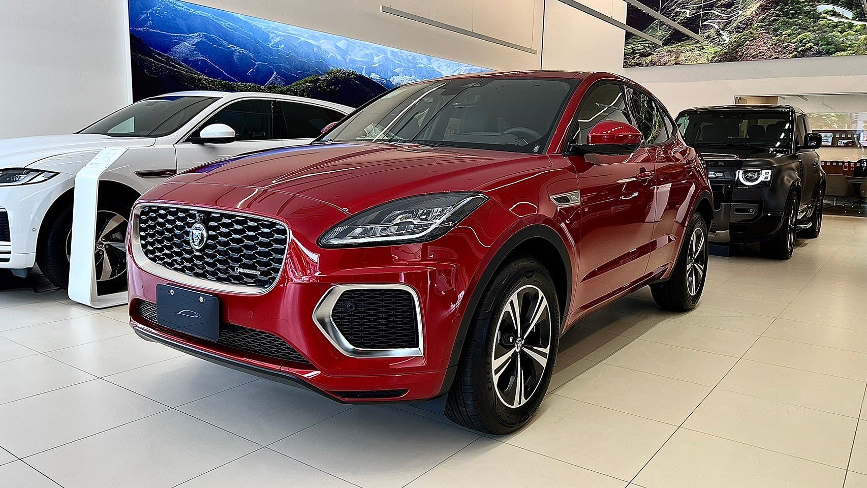 2024 新車 Jaguar E-Pace (1AF) Firenze Red 佛羅倫斯紅 P250 AWD AUTOMATIC MHEV R ...
