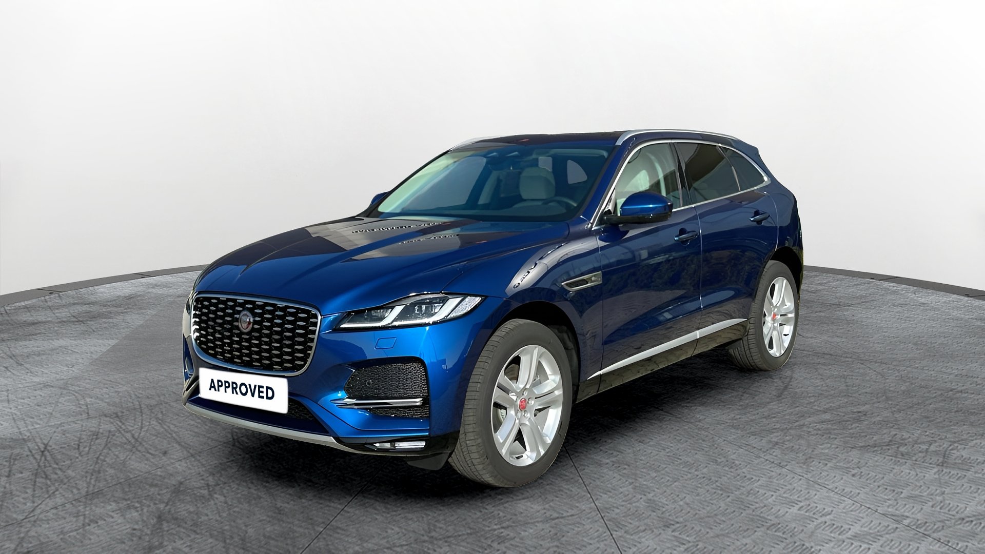 2022 Approved Jaguar F-Pace Bluefire Blue 2.0D I4 204CP SE